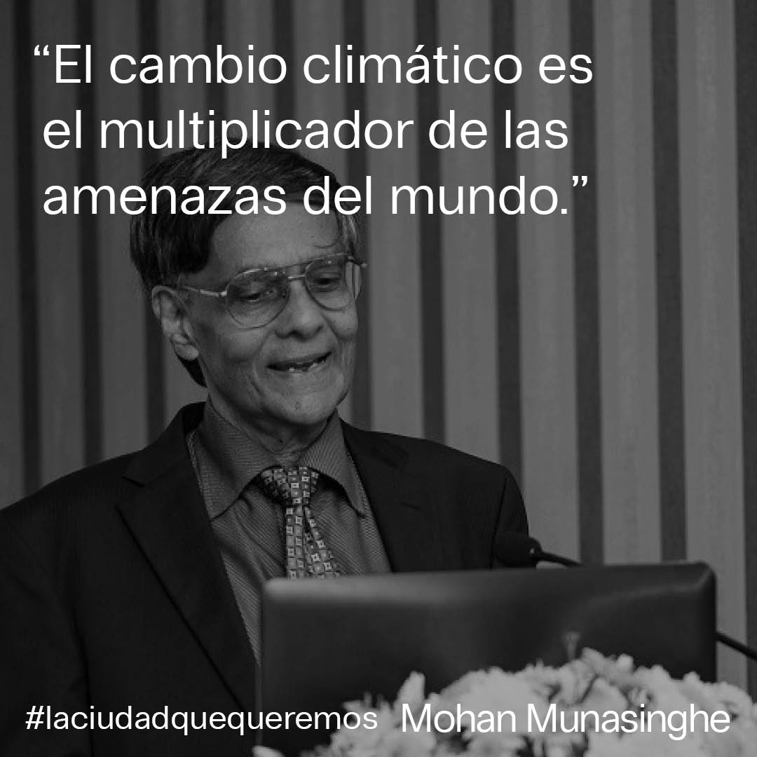 Entrevistas, conferencias y publicaciones de Mohan Munasinghe